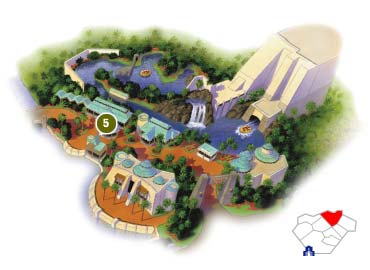 Jurassic Park The Ride Map