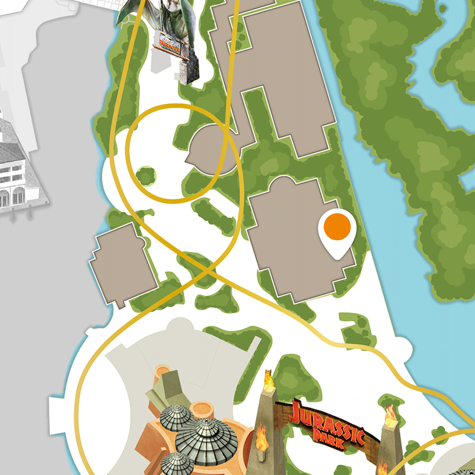 Jurassic World Mission Walk | Universal Studios Japan | USJ