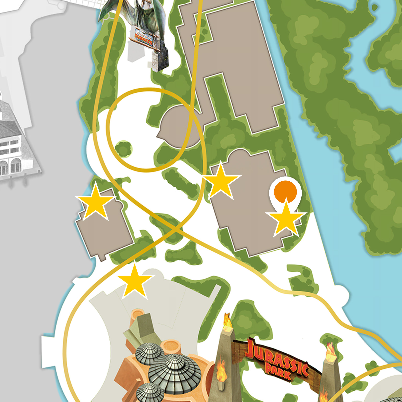 Jurassic World Mission Walk | Universal Studios Japan | USJ