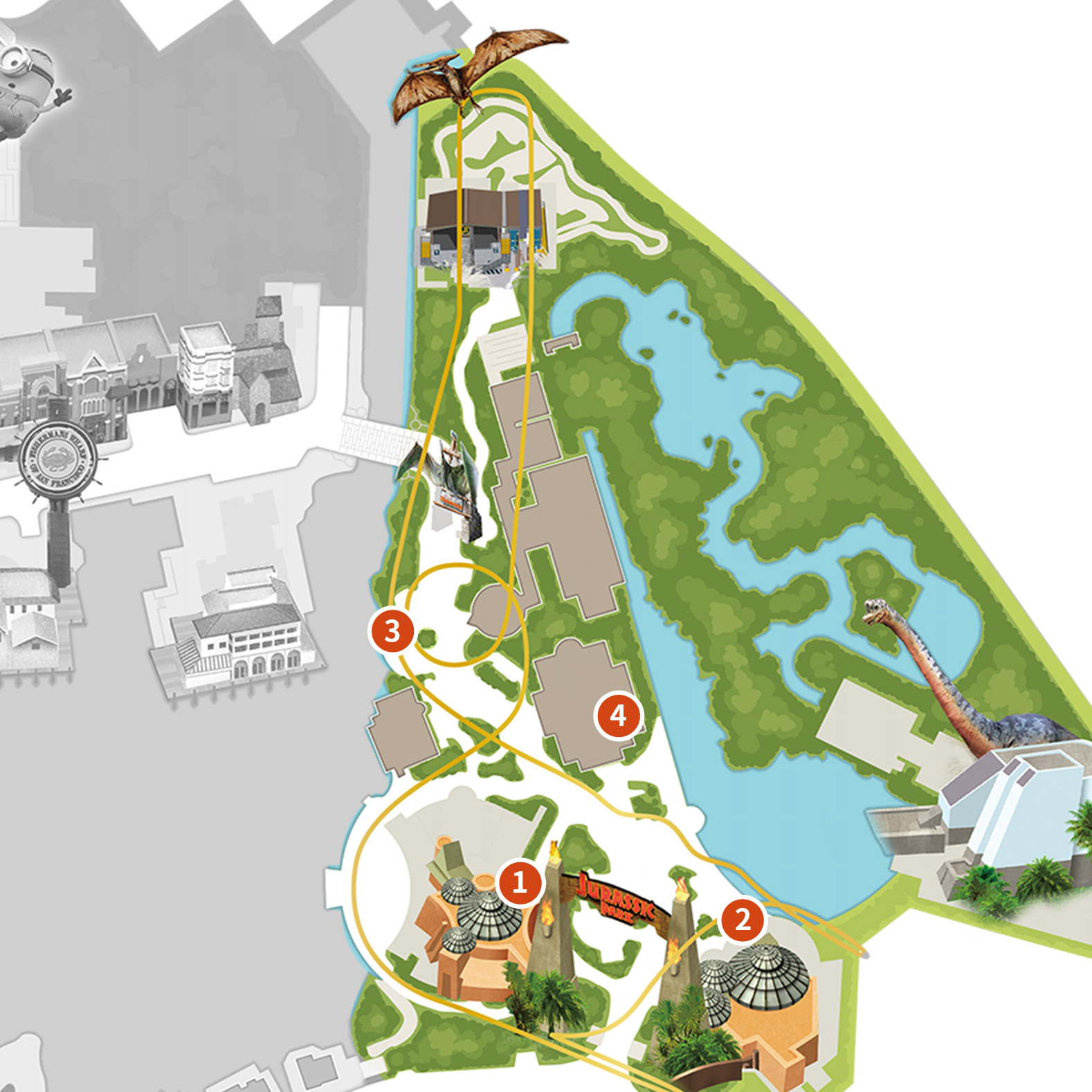 Jurassic World Journey | Universal Studios Japan | USJ