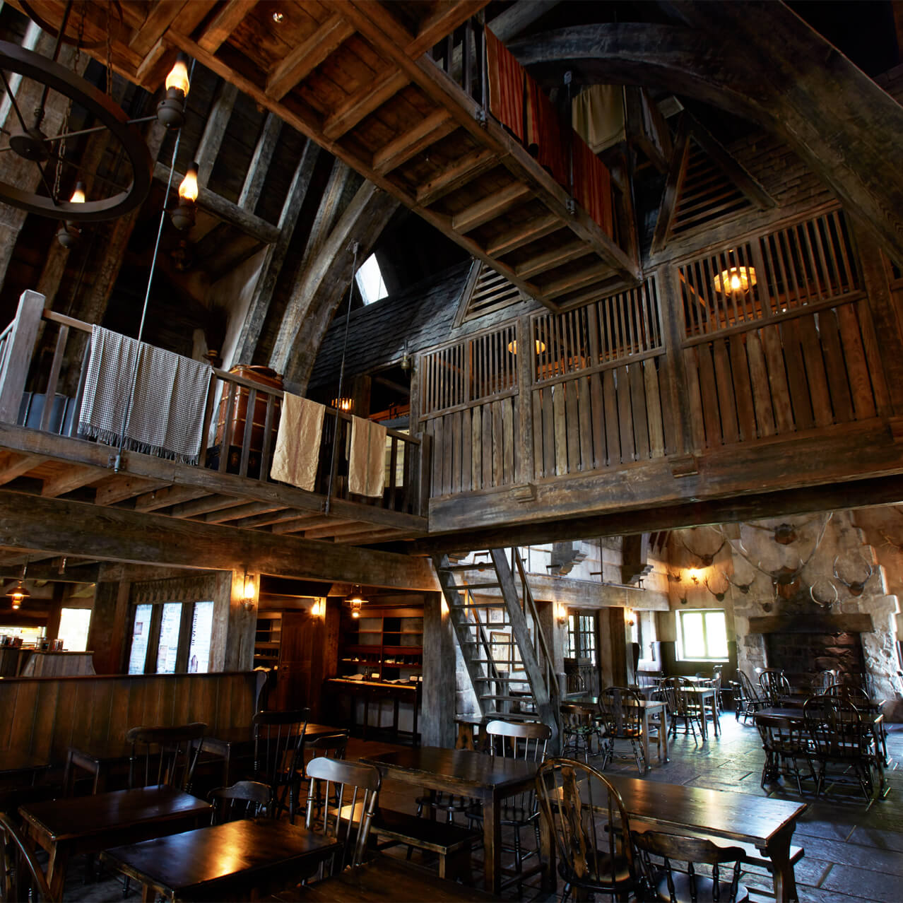The Three Broomsticks