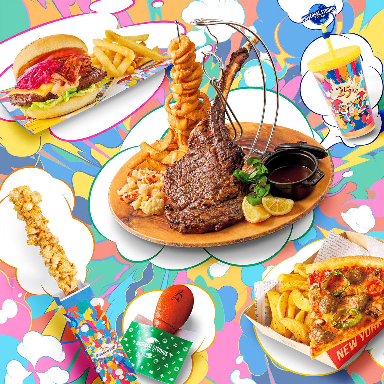 推荐！当季菜单大特辑｜日本环球影城｜USJ